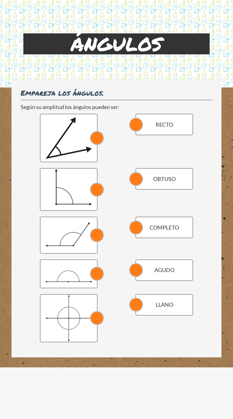 ÁNGULOS | Interactive Worksheet by En nuestra clase de primaria | Wizer.me