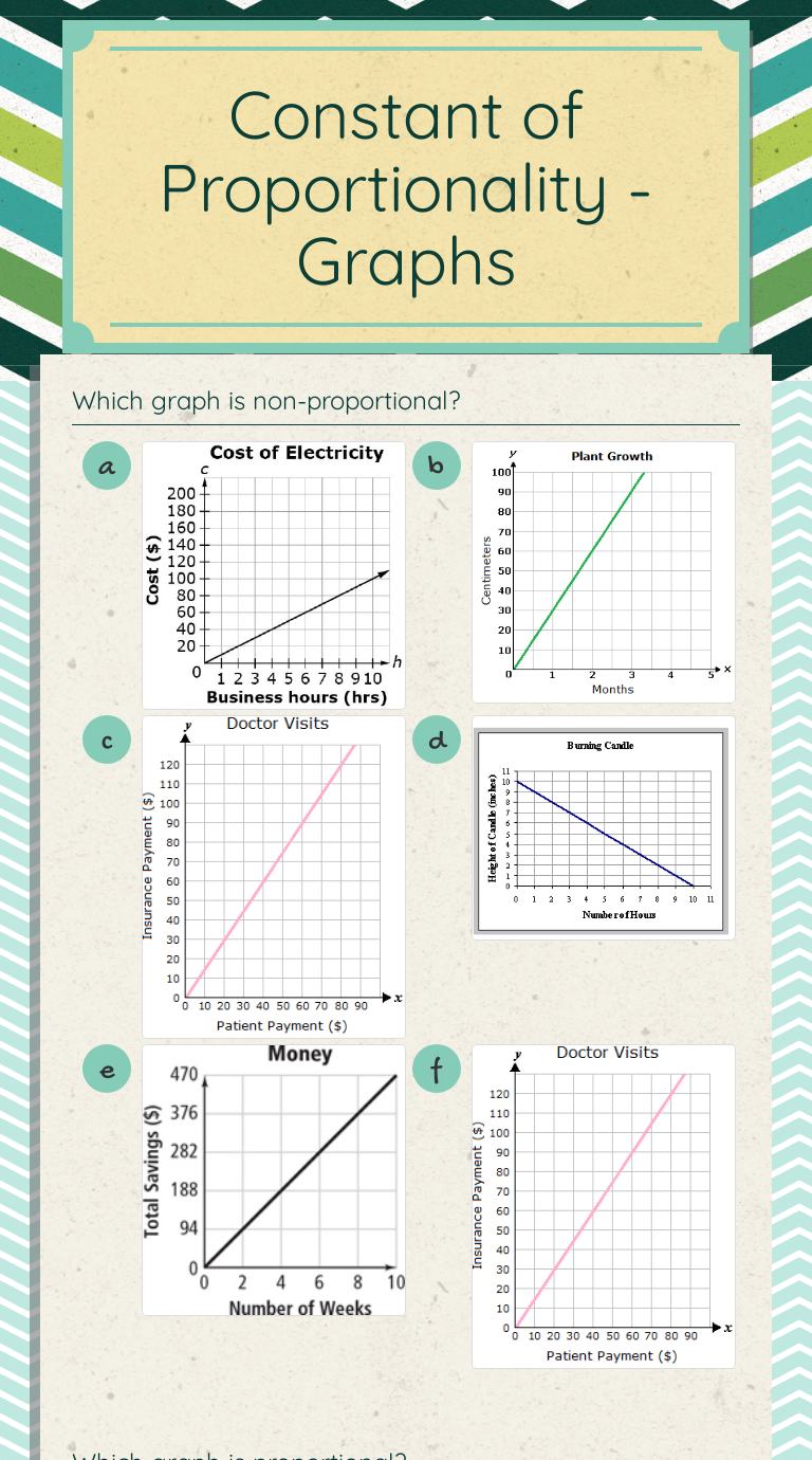 Constant Of Proportionality Worksheet – E-streetlight.com Constant Of Proportionality Worksheet – E-streetlight.com