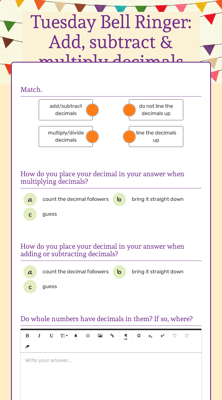 tuesday-bell-ringer-add-subtract-multiply-decimals-interactive