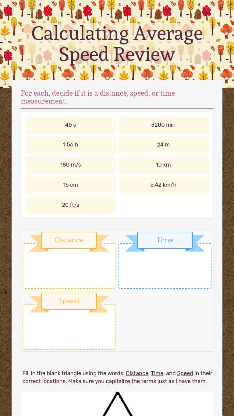 Calculating Average Speed Worksheet Speed Average Calculatin Calculating Average Speed Worksheet Speed Average Calculatin