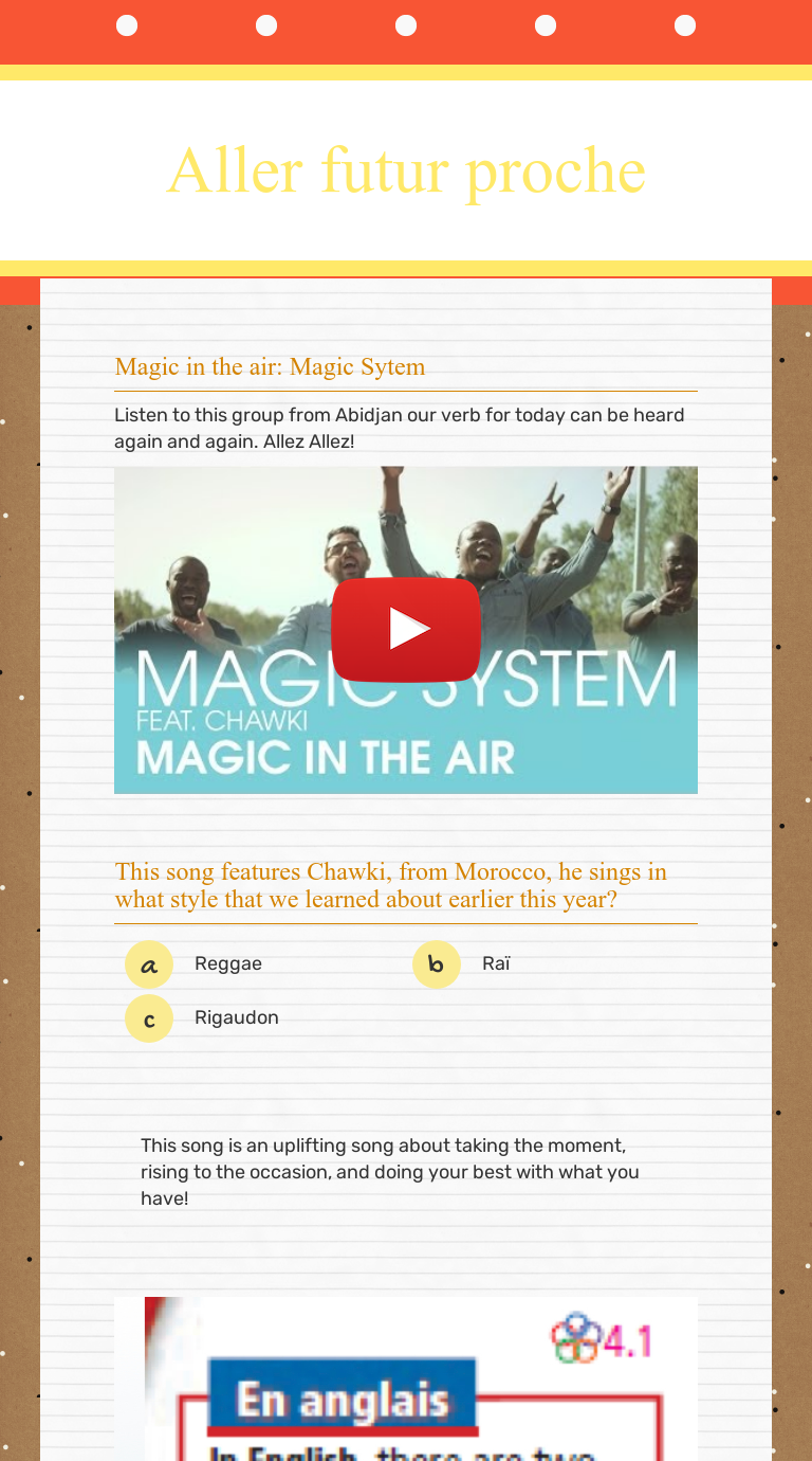 Aller futur proche | Interactive Worksheet by Amanda Setree | Wizer.me