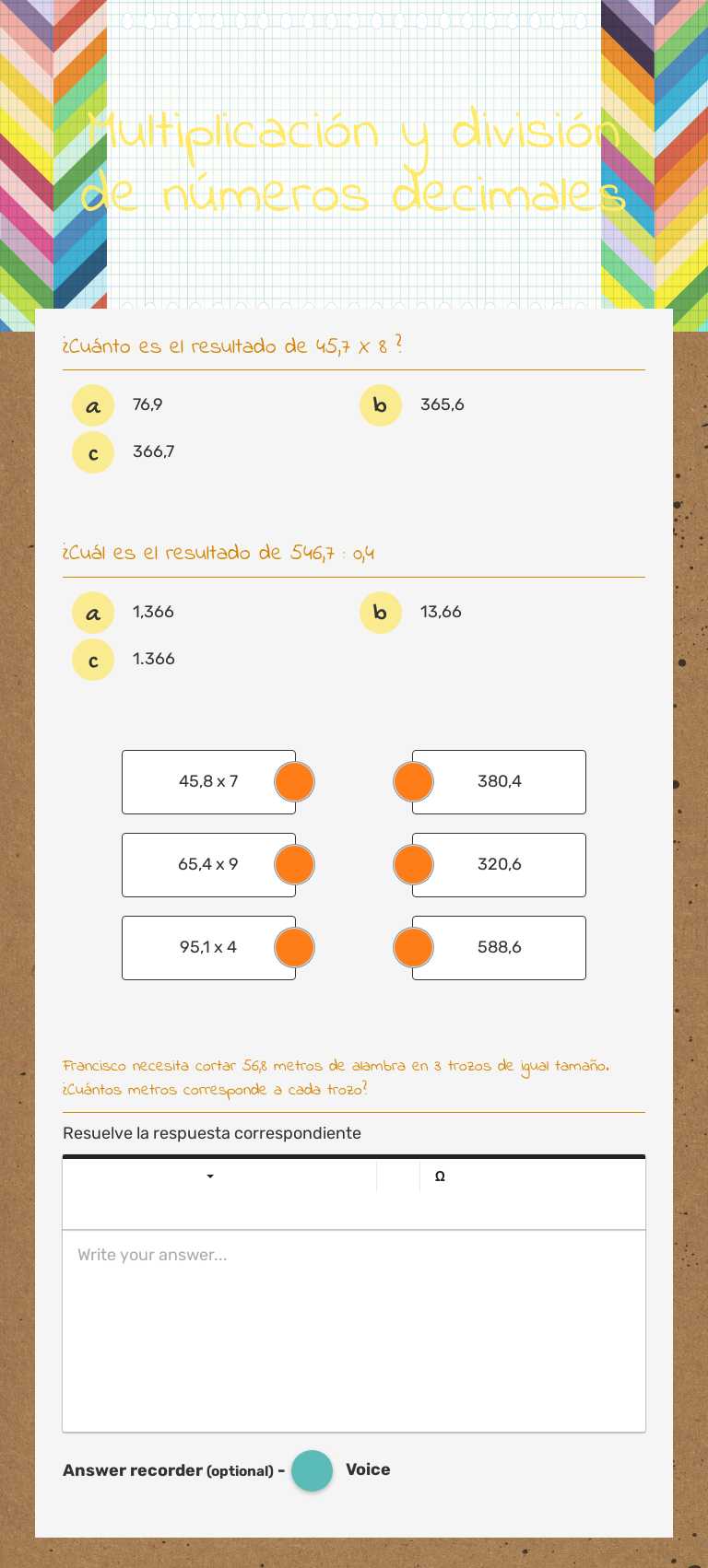 Master multiplying and dividing decimals! Practice problems and word ...
