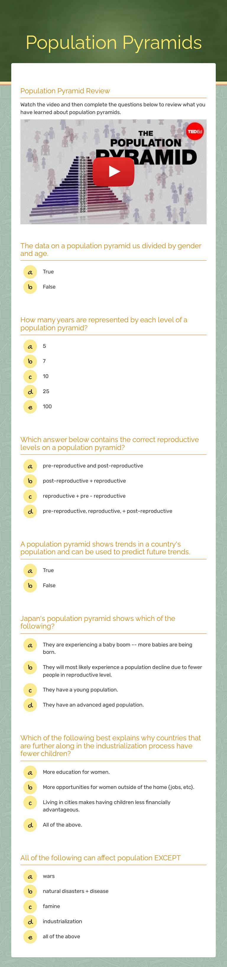 Master population pyramids! Understand age, gender, and future trends ...