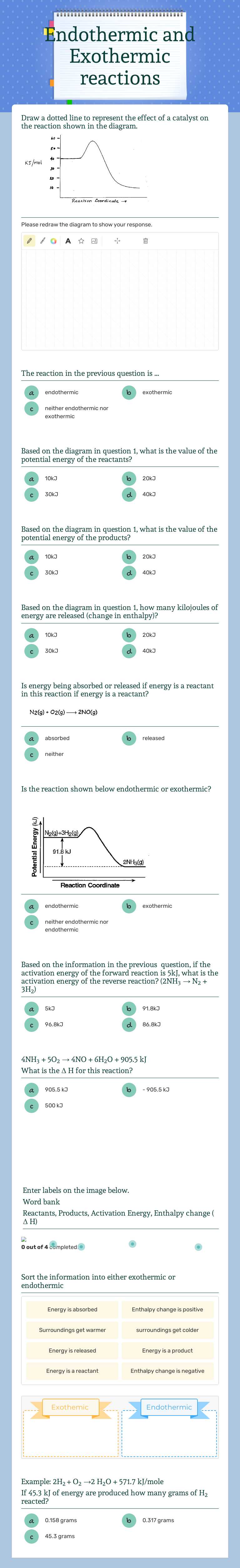 Explore the energy dynamics of chemical reactions through interactive ...