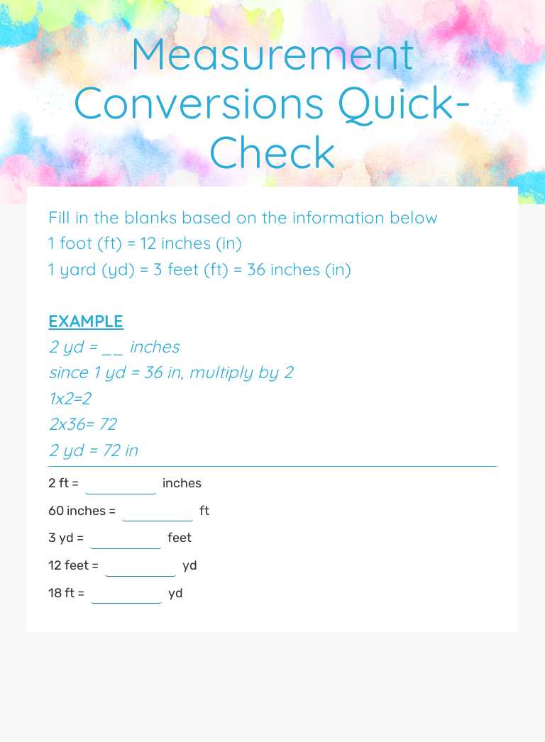 Measurement Conversions Quick-Check by Brittany Wensil | Interactive ...