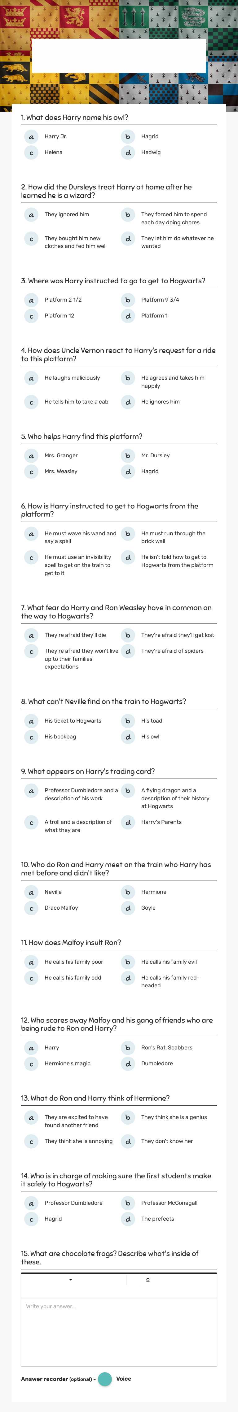Chapter 6 Exit Ticket by Kelsey Jenkins | Interactive Worksheet | Wizer.me