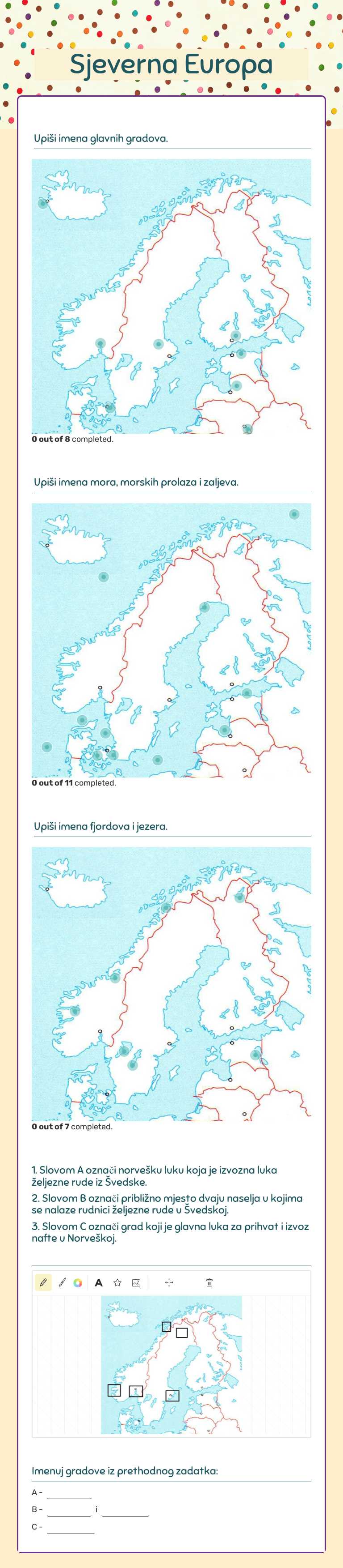Explore Northern Europe's capitals, seas, and fjords! Geography ...