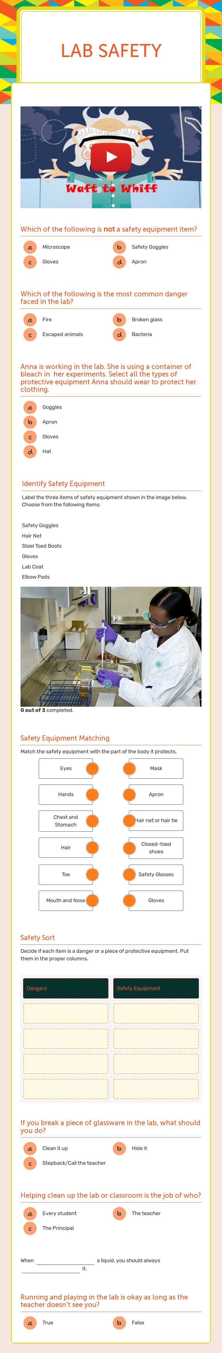 Become a lab safety superstar and keep your experiments secure and ...