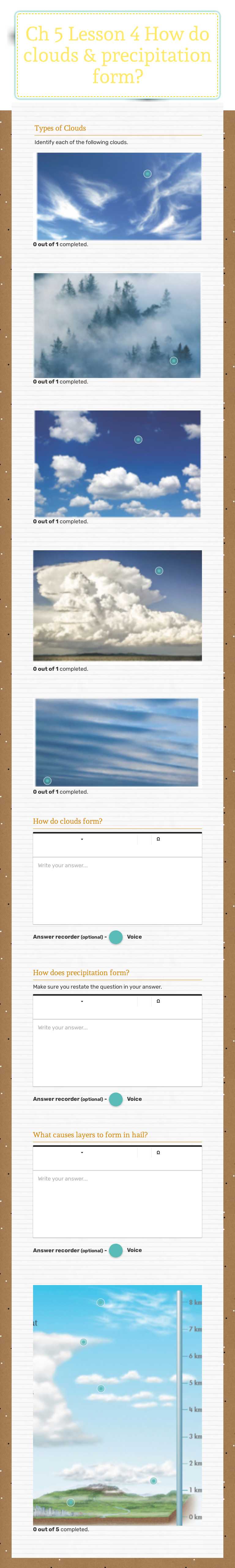 Learn how clouds and precipitation form in our science lesson! | Ch 5 ...
