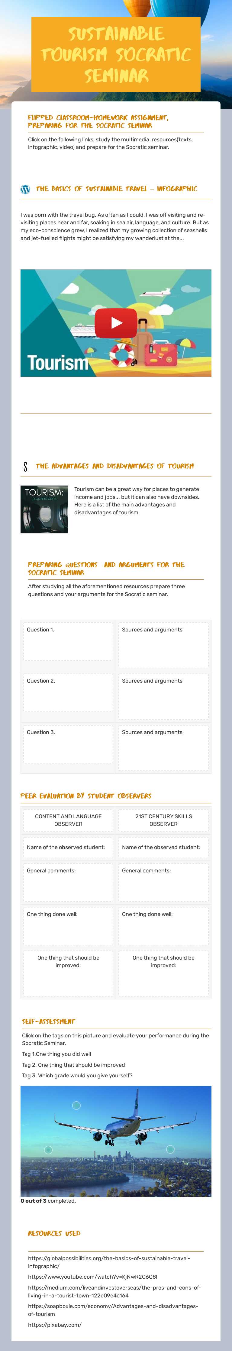 Become an expert on sustainable travel and lead the discussion in your ...