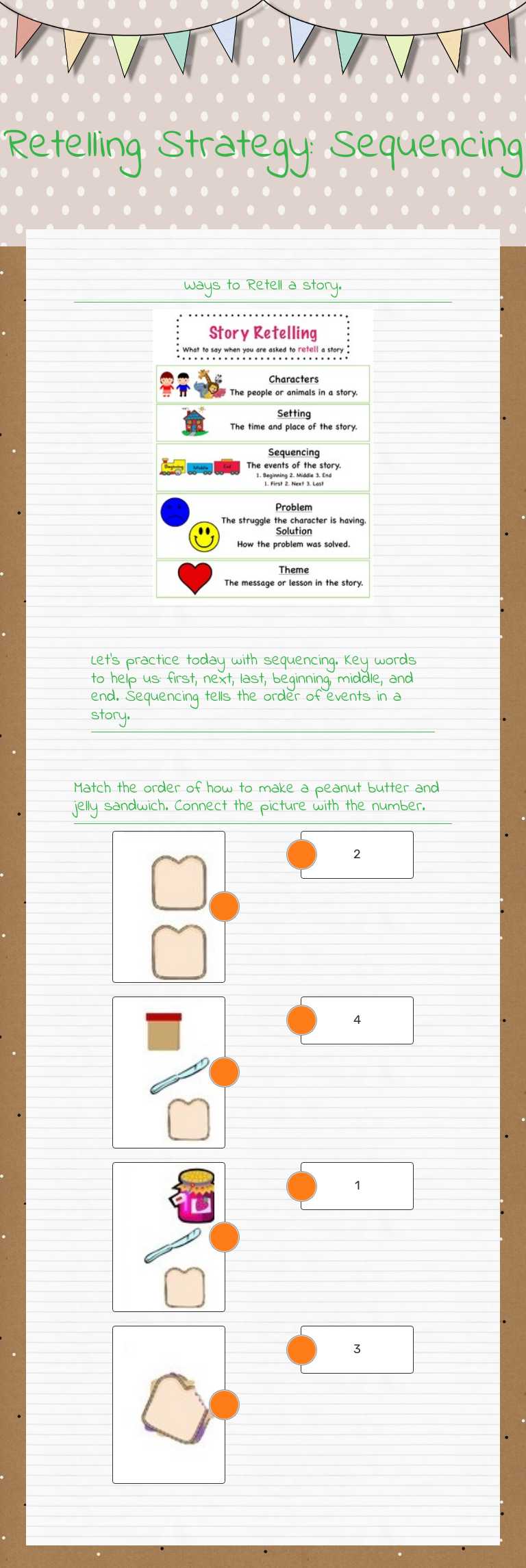 Master story sequencing with our fun worksheet! Practice ordering ...