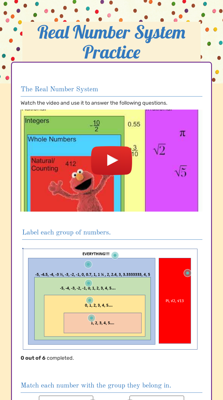 Real Number System Questions