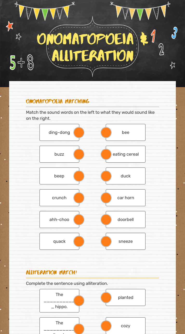 Personification Alliteration And Onomatopoeia Difference